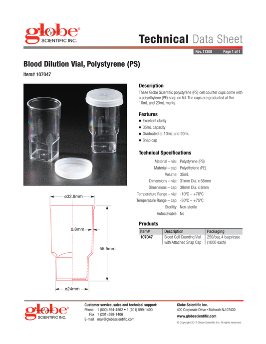 Analyzer Consumables – Globe Scientific