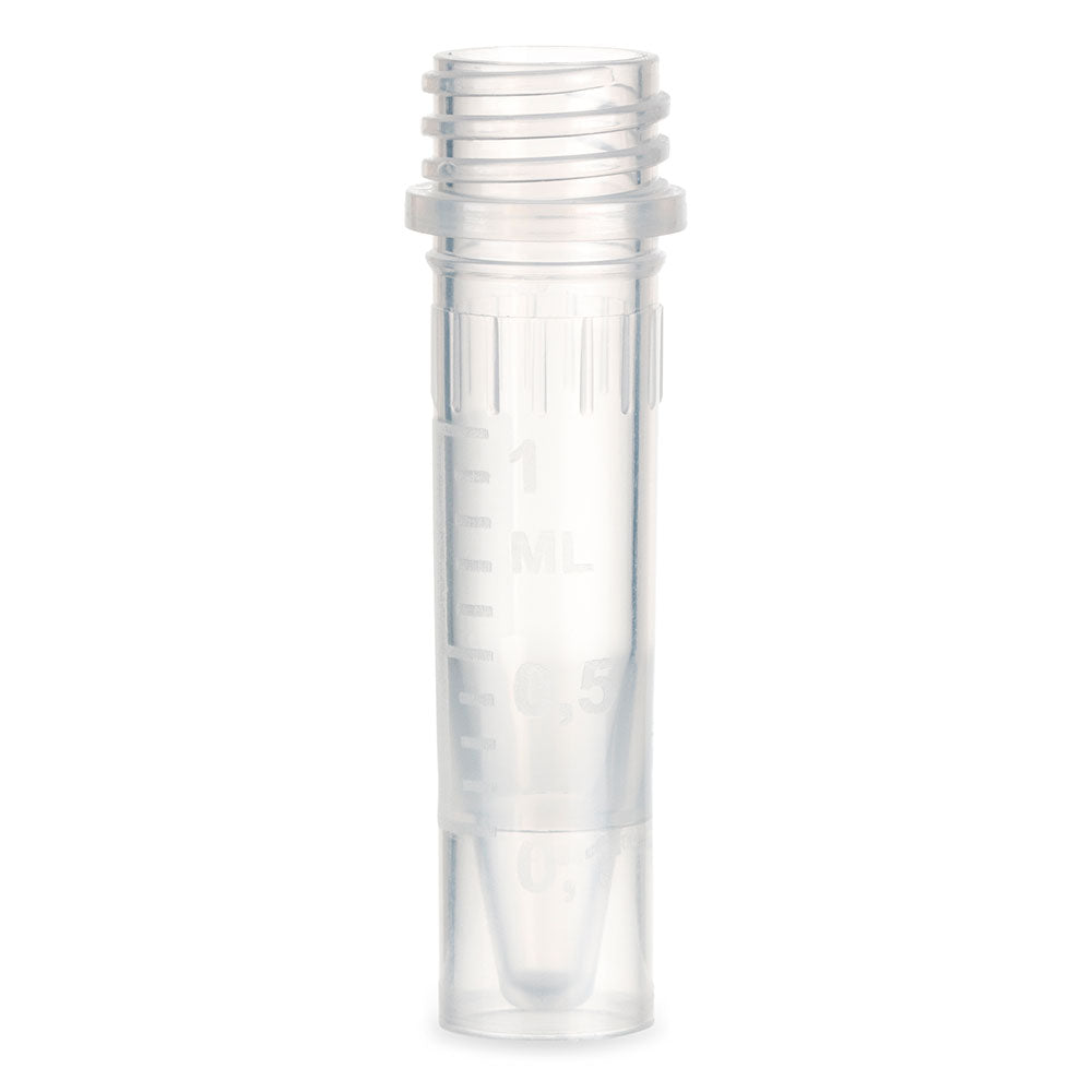 Microtube, 1.5mL, Self-Standing, PP, No Cap – Globe Scientific