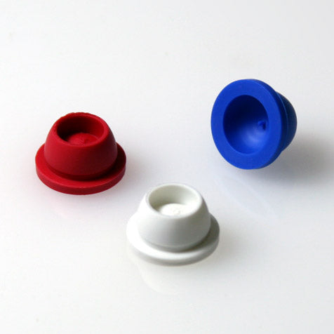 Cap, Plug, 13mm, TPE, for Vacuum and Test Tubes, BLACK – Globe Scientific