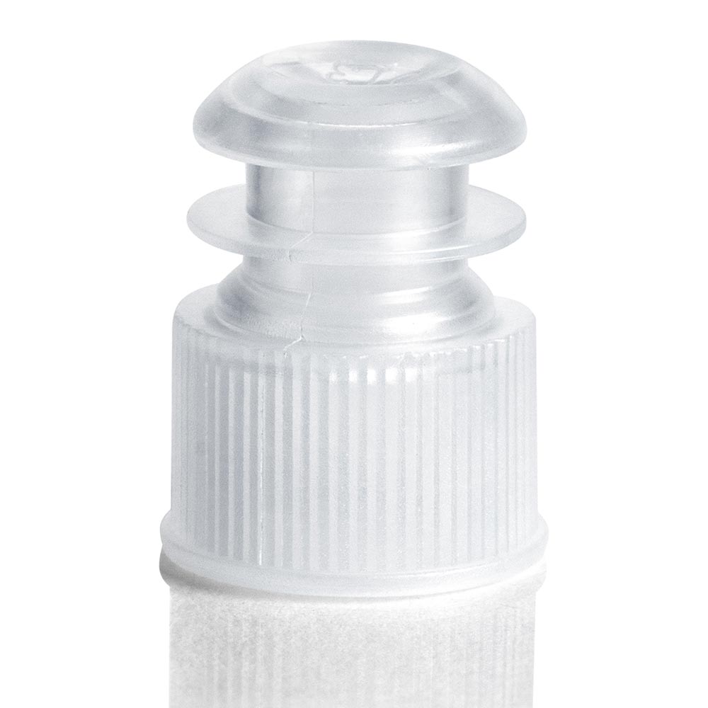 Cap, Flange Plug, 13mm, Clear – Globe Scientific