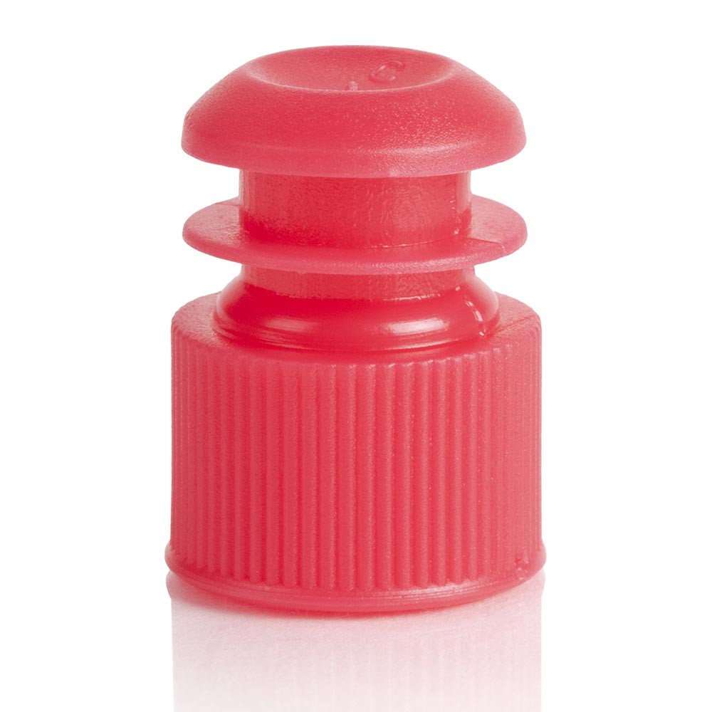 Cap, Flange Plug, 13mm, Red – Globe Scientific
