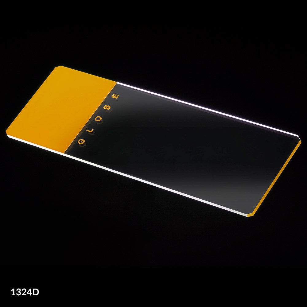 Microscope Slides, Glass, 25 x 75mm, 90° Ground Edges with Safety Corn ...