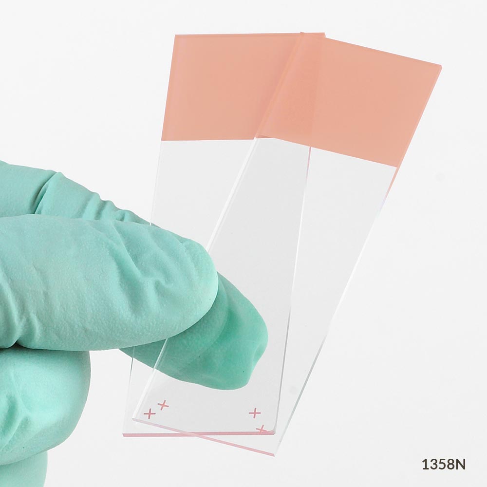 Microscope Slides, Diamond White Glass, 25 x 75mm, Charged, 90° Ground ...