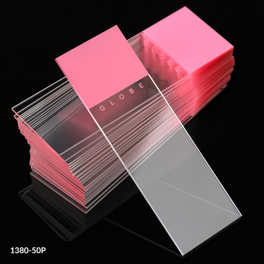 Microscope Slides, Diamond White Glass, 25 x 75mm, 90° Ground Edges, P ...
