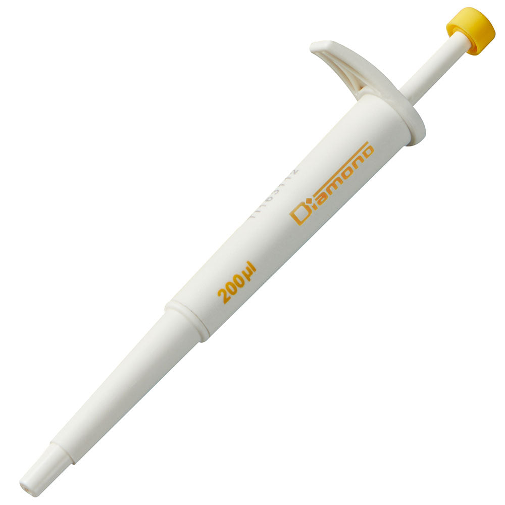 Pipette, Diamond Jr., 200uL, Yellow, Autoclavable – Globe Scientific