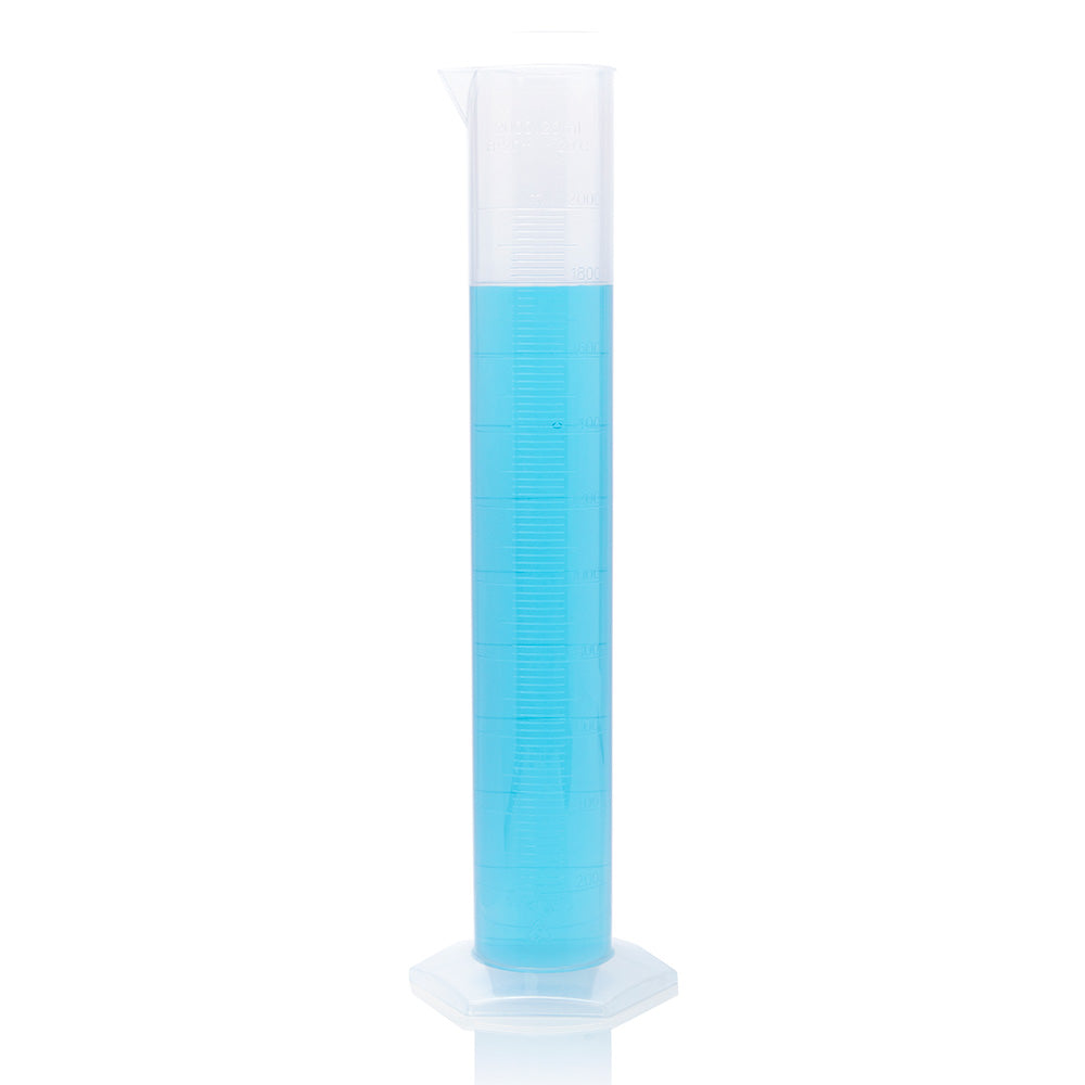 2000mL Cylinder, Measuring, Diamond Essentials, Class B, PP, Molded Gr ...