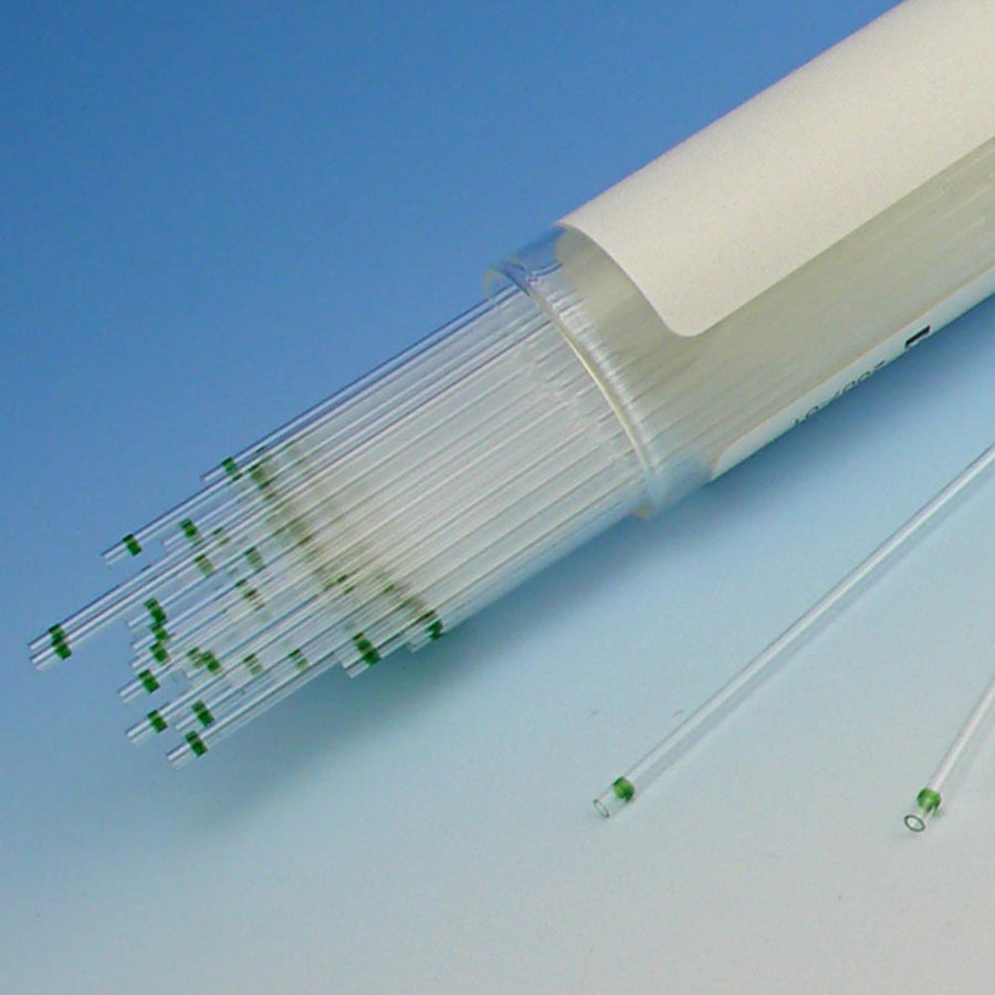 Capillary Tube, Microhematocrit, Soda Lime Glass, Blue Tip, Plain ...