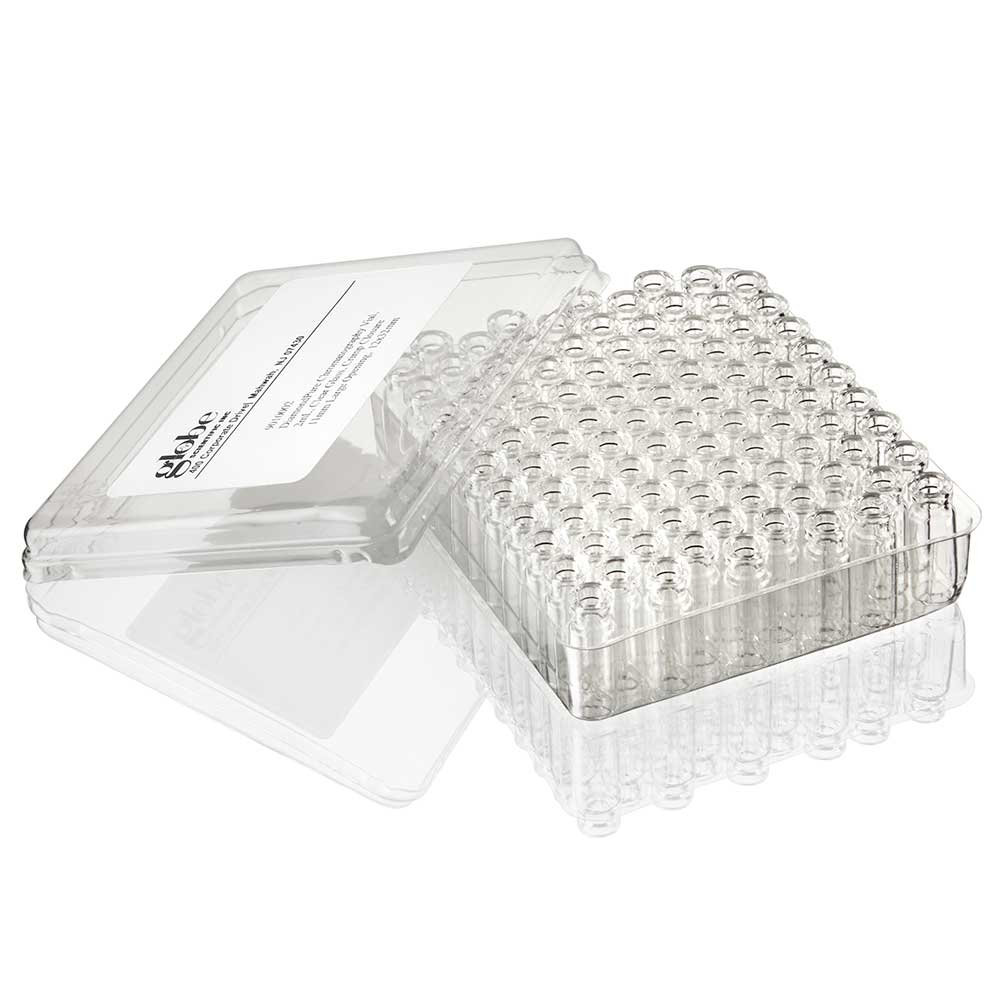 DiamondPure Chromatography Vial, 2mL, Clear Glass, Screw Closure, 9mm ...