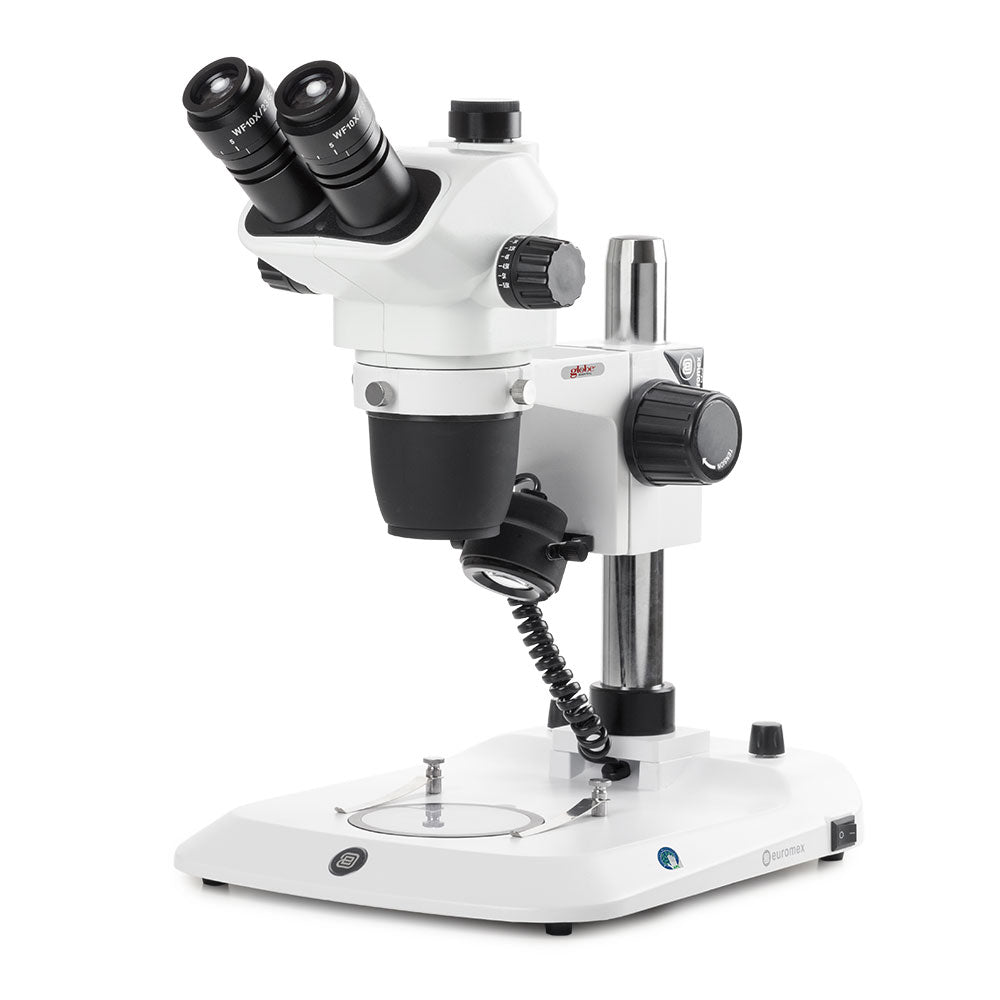 Trinocular stereo zoom microscope Nexius, Zoom Evo,0.65x to 5.5x zoom ...
