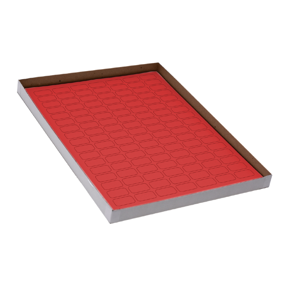 Label Sheets, Cryo, 24x13mm, for 0.5mL Tubes, 20 Sheets, 119 Labels pe ...