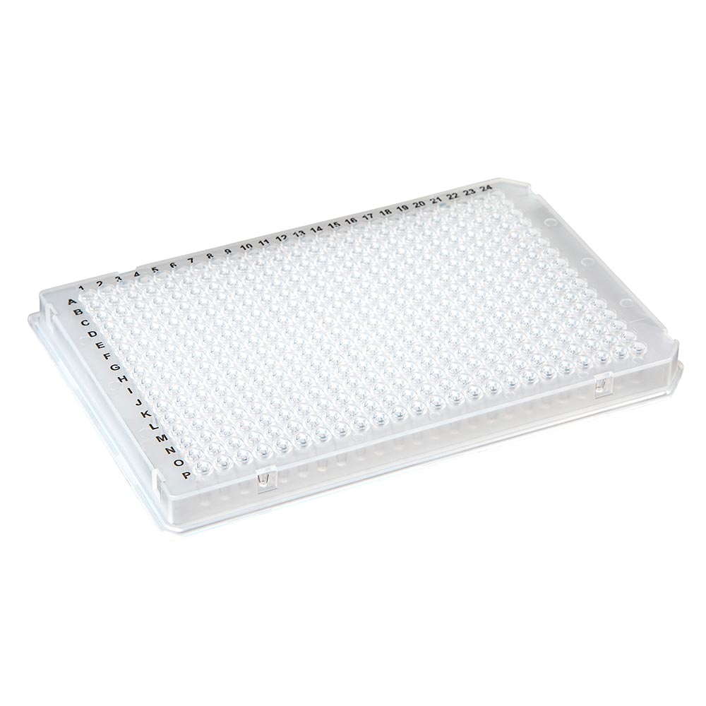 384-Well PCR Plate, A24/P24 Two Notch design (Roche-style), Clear – Globe Scientific