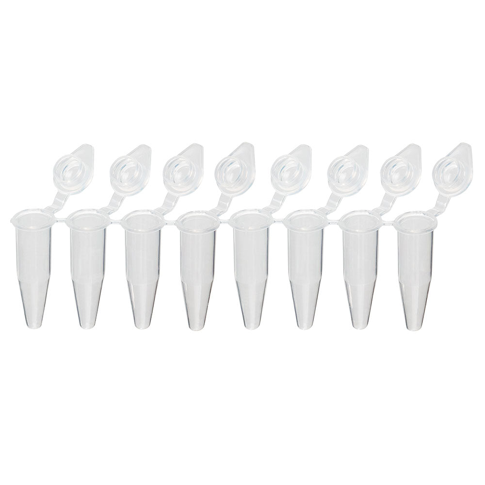 QuickSnap 0.2mL 8-Strip Tubes, with Individually-Attached Dome Caps, C ...