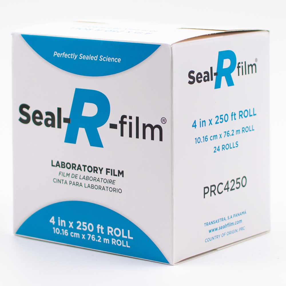 Laboratory film, 4 in. x 250 ft Roll, 12 rolls/case, Seal-R-Film ...